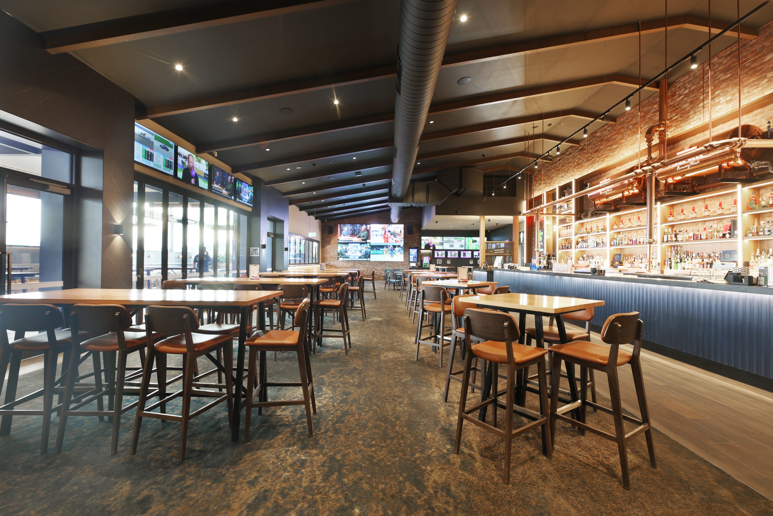 High Bar 6 Seat Table Base in Melbourne, Australia | Green Line Interiors